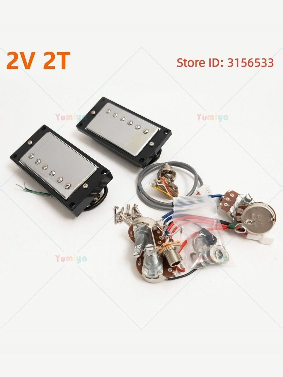 Звукосниматель Seymour Duncan Humbucker SH1N SH4 Звукосниматель для электрогитары 4C со жгутом проводов