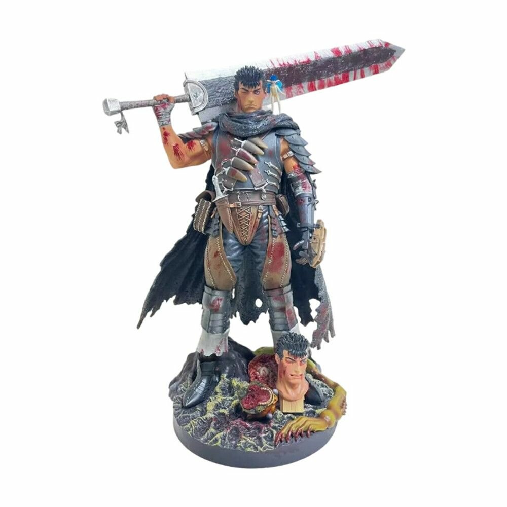 Фигурка Берсерк Гатс, Черный мечФигурка Берсерк Гатс, Черный мечник / Berserk Guts, Black Soldier (21см))