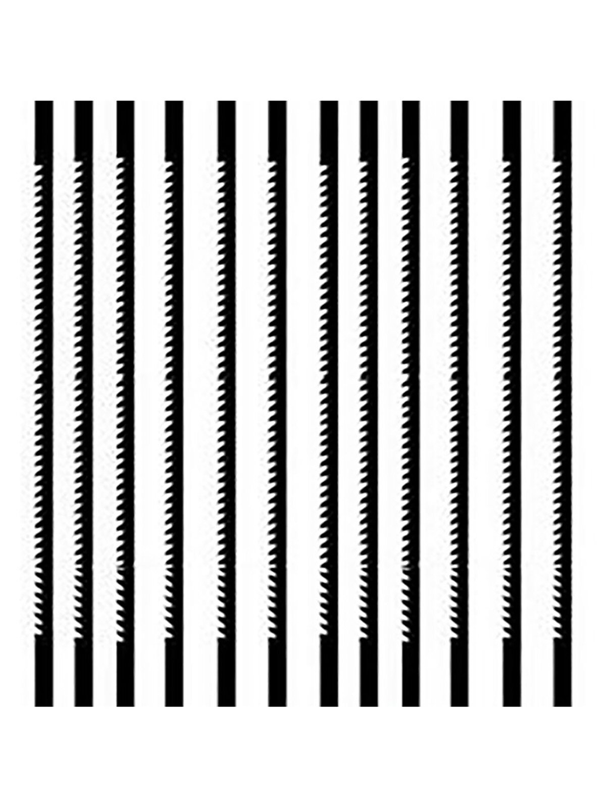 Пилки N5 для лобзика, средний зуб, для твердых материалов, 12 шт, 28112, Proxxon