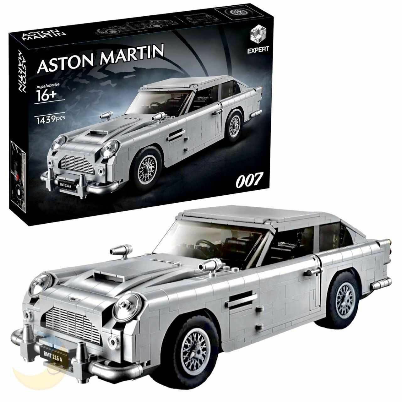 Конструктор Техник набор "Астон Мартин 007" 1439 деталей, спортивная машина technology creator Джеймса ( модель racing спорткар DB5 / лего совместимый / ламба technic подарок для мальчиков )
