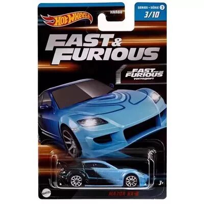 Hot Wheels C3 RX-8 металлическая модель машины, коллекция Speed & Style, масштаб 1:64