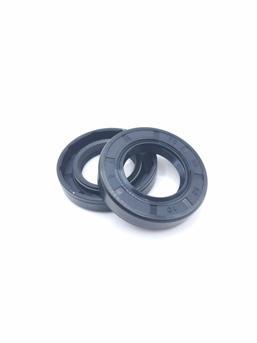 Сальники 30х52х10, комплект 2 шт. (манжеты) для ремонта редуктора мотоблока нева, каскад, целина, ОКА, кадви, ЛУЧ