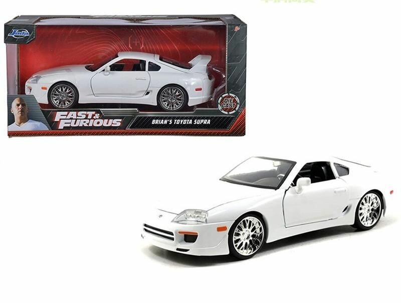 Машинка JADA 1:24 Toyota supra Plymouth Nissan skyline gtr R35 350Z Mazda RX7 Mitsubishi Lancer Eclipse Fast and Furious hello kitty alloy car model