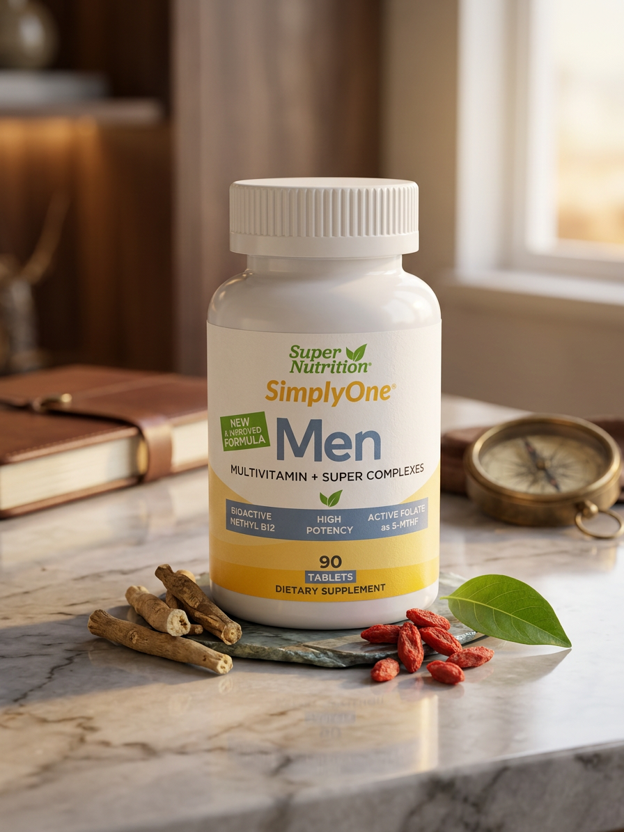 Мультивитамины Super Nutrition SimplyOne, для мужчин, 90 таблеток