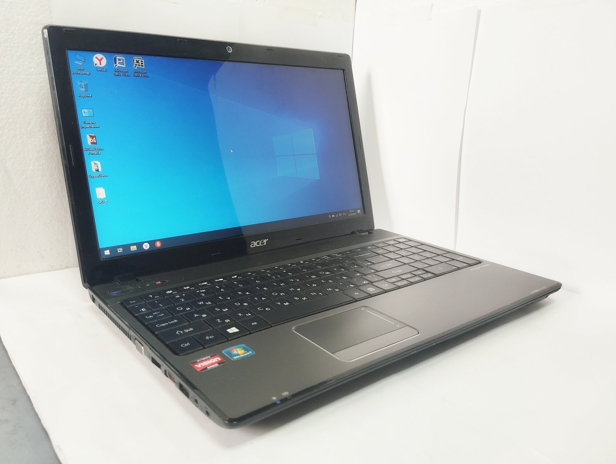 Ноутбук Acer AMD Phenom II P930/5/HDD500/HD5470/Win10/15.6"