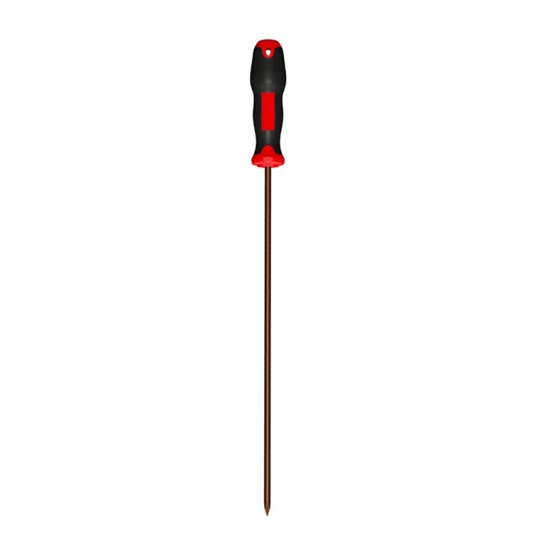 Extended Long Handle Screwdriver Magnetic Head for Quick and Secure Screw Attach