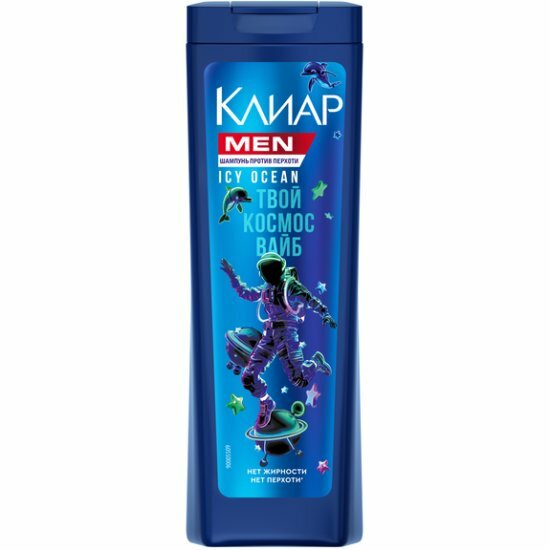 Шампунь против перхоти Клиар (clear) клиар Men Icy Ocean для подростков, 380 мл