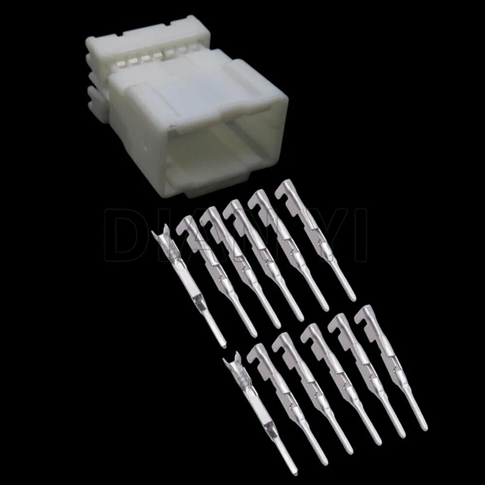 Автомобильный разъем 12pin, комплект Male