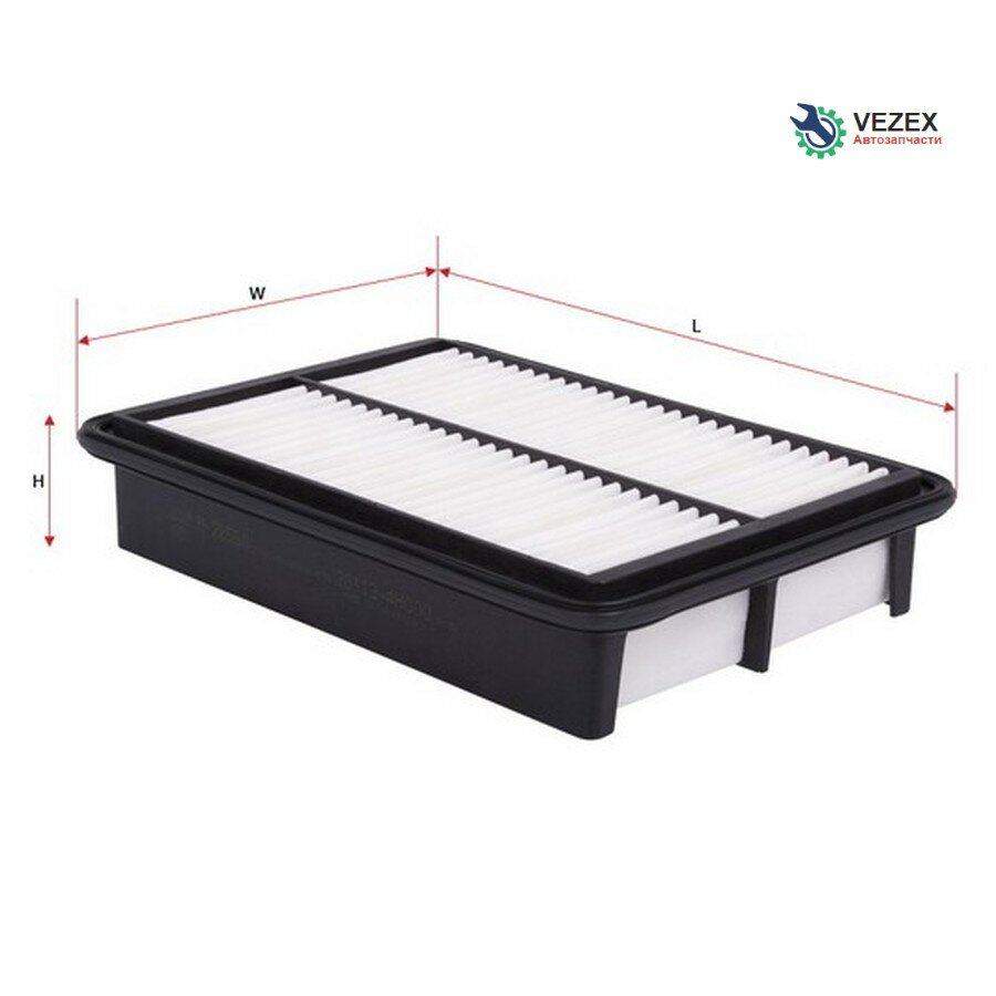 SAKURA A28550 фильтр воздушный!\ Hyndai H-1 2.5CRDI 08>