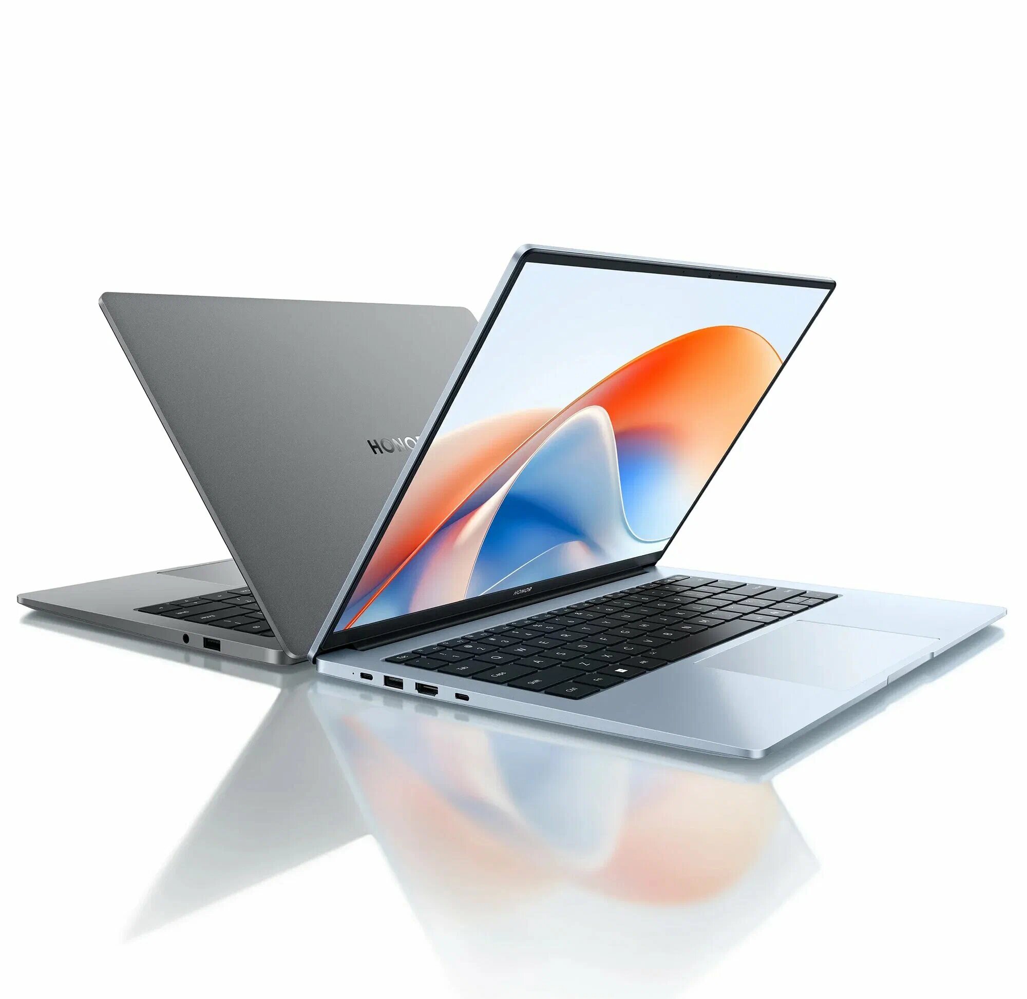 Ноутбук Honor MagicBook X14 Plus FRB-5211, Core 5 220H/32Gb/SSD1Tb/IrisXe/14" 2880x1800 IPS 120Hz/5301ALXY/голубой