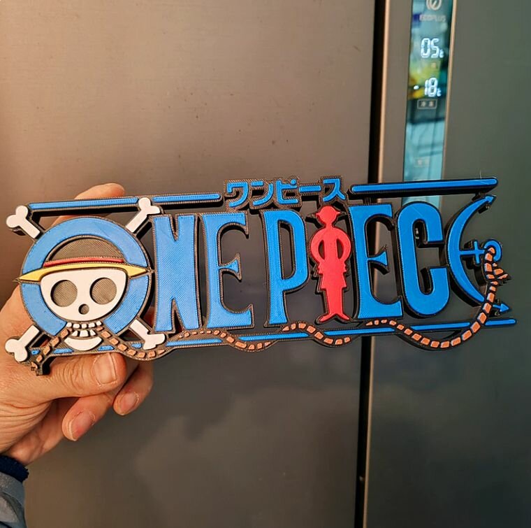 Наклейка на холодильник Ван-Пис One Piece Открывалка для пивных бутылок с наклейкой на холодильник Luffy