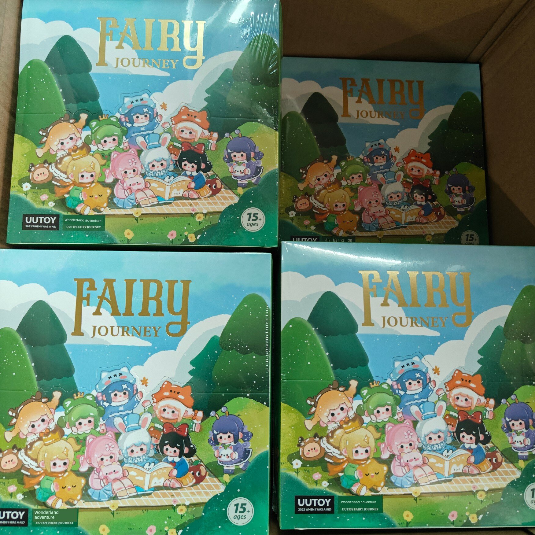 Случайная кукла из коллекции UU TOY Enchanted Adventure Mini Blind Box, милая коллекционная игрушка для девочек в