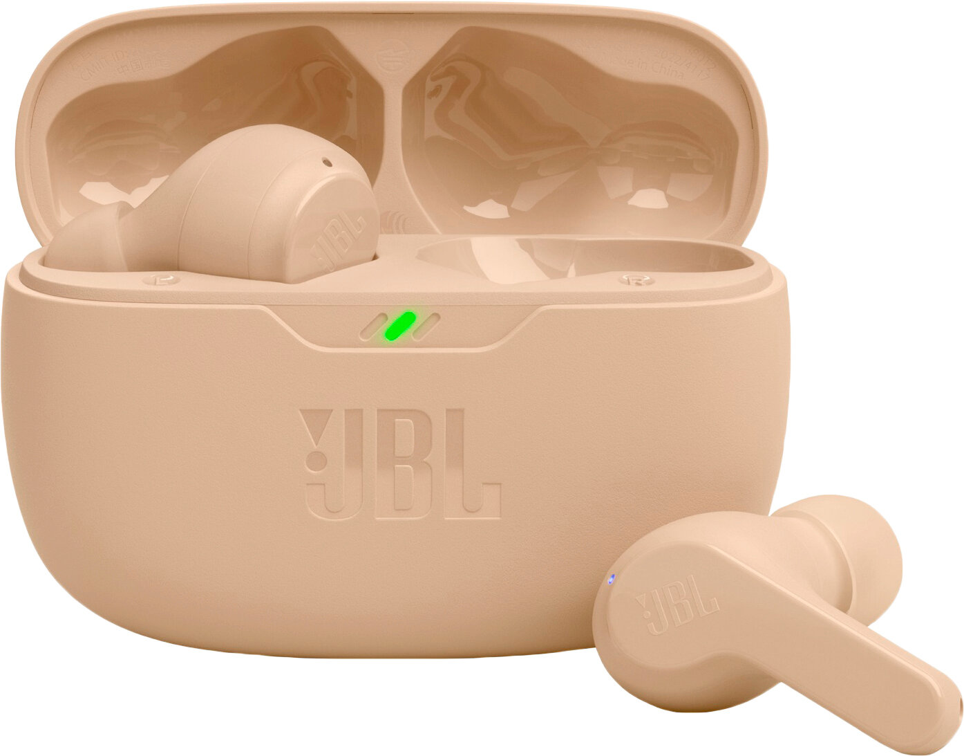Наушники JBL Wave Beam, Bluetooth, внутриканальные, песочный (jblwbeambeg), Время работы, до: 8 ч