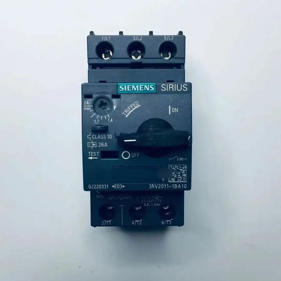 Модуль Siemens 3RV2011-1BA10 — фото 1