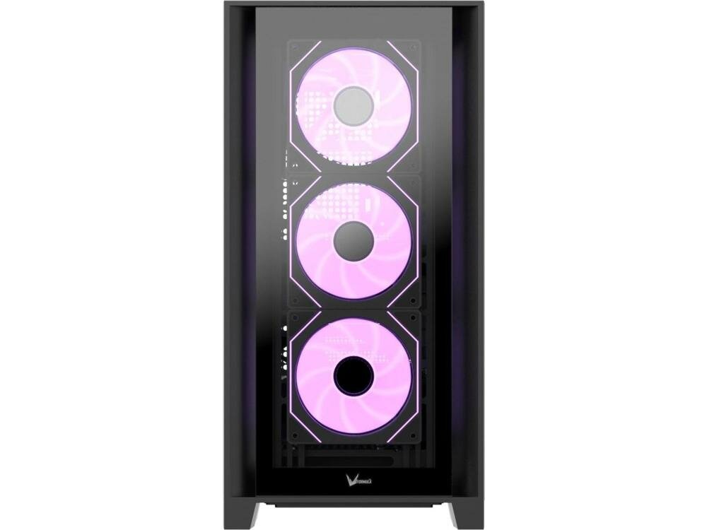 Корпус Formula Air Power G8 черный без БП ATX 2xUSB3.0 1xUSB3.1 audio bott PSU