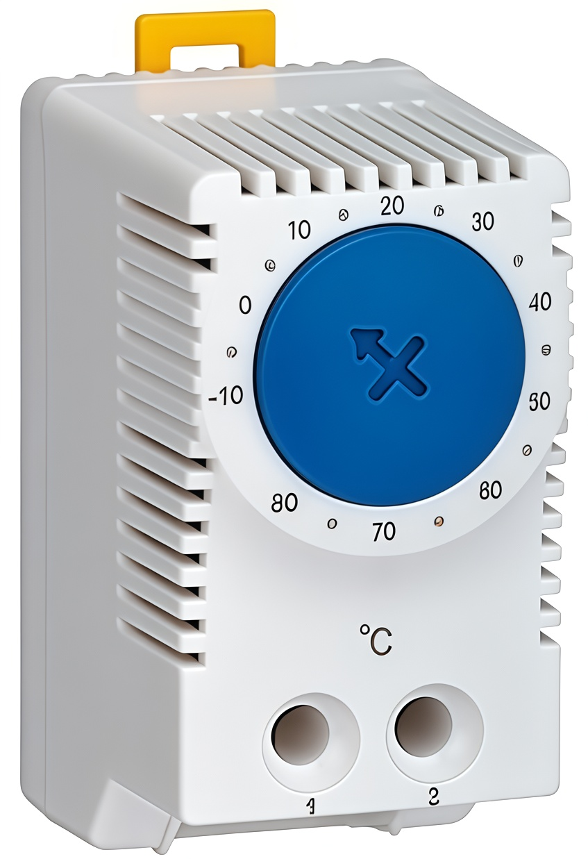 Термостат Temlos TCZ111, NO, -10…+50°C, фиксатор, для электрошкафов, арт. 21-111535.3