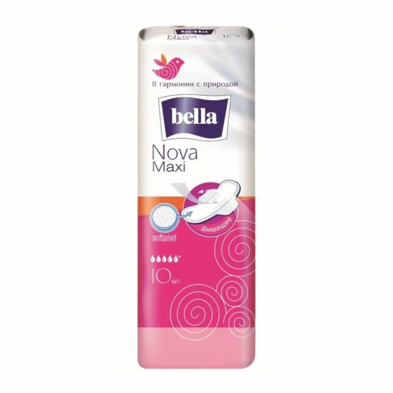 Bella Прокладки гигиенические Nova Maxi, 10 шт