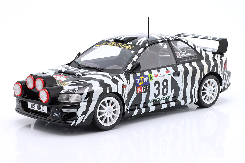 Модель коллекционная SOLIDO Subaru impreza S5 wrc no 38 rally portugal 2001