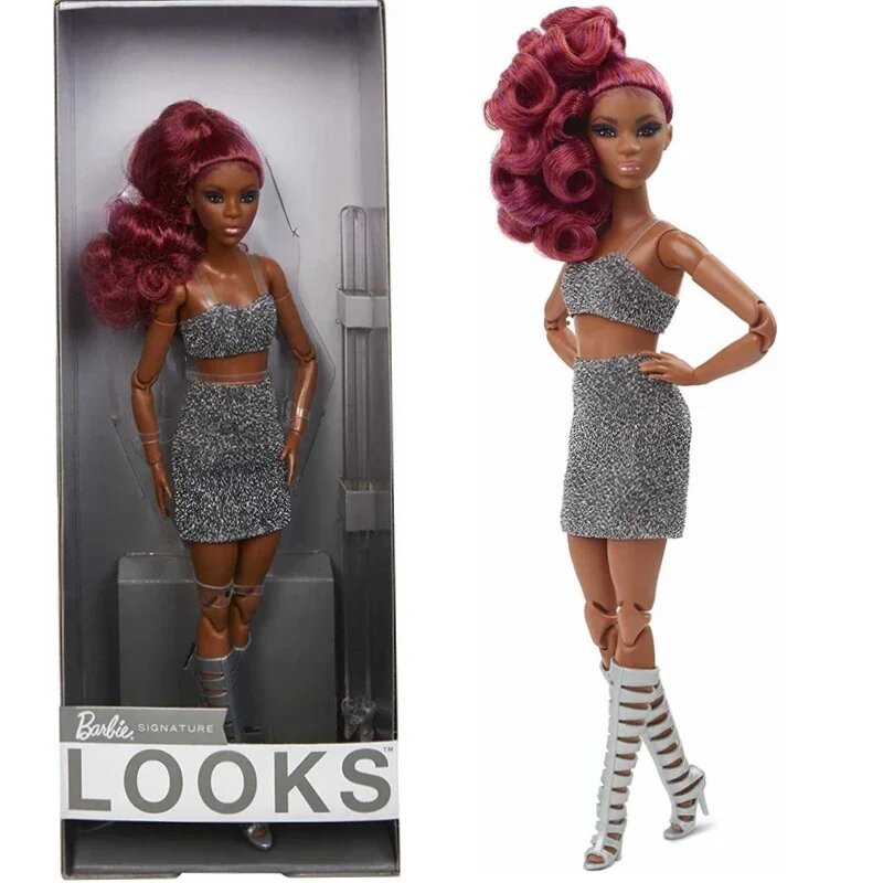 Barbie Signature Looks HCB77 кукла в коробке