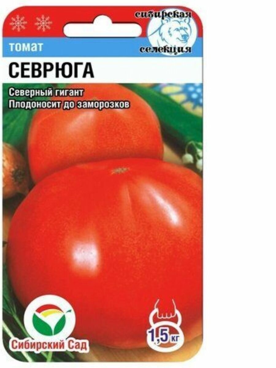 Семена томатов Севрюга (1 упаковка-20 шт семян)