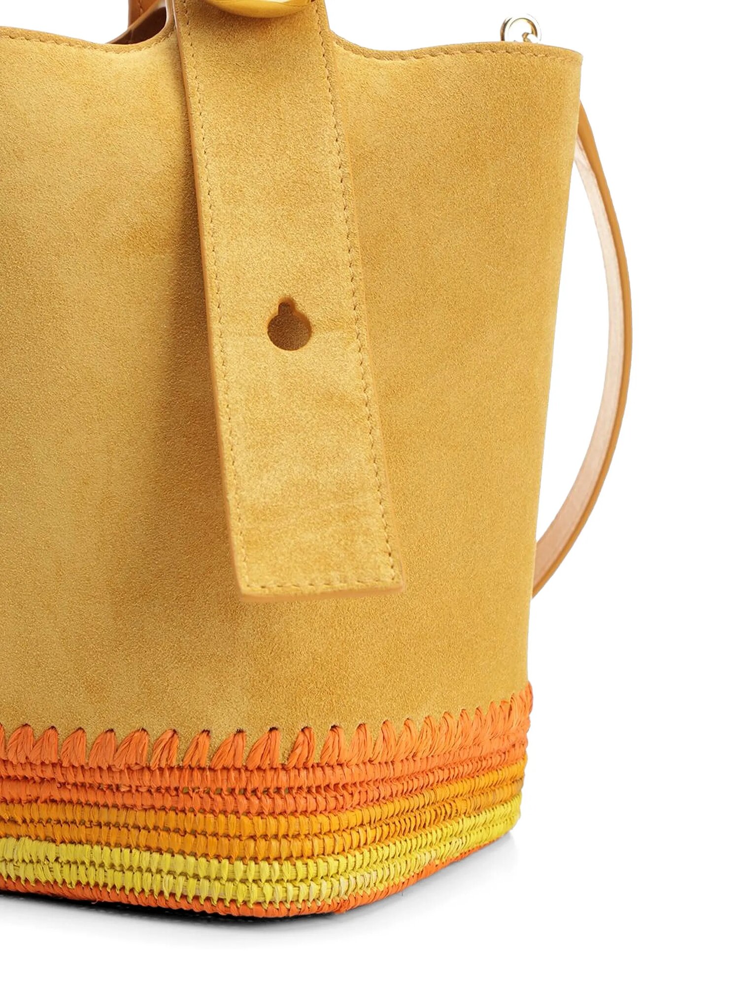 Сумка Loewe Pebble, светло-желтый — фото 1
