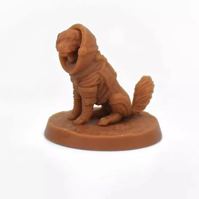 Фигурки COKANO Zombicide Superhero: Space Raccoon Sniper, Armored Titan и Crew KS Коричневый, KEMOSI