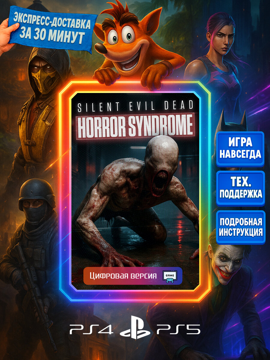 Silent Evil Dead Horror Syndrome PS4/PS5 | Моментальная доставка | Английский язык | Боевики