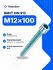 Винт М12x90 DIN 912, с внутренним шестигранником, оцинкованный, 5 шт.