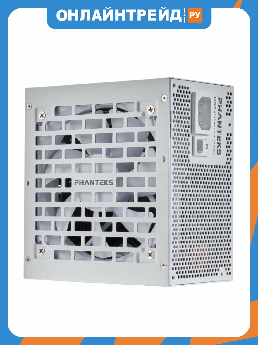 Блок питания Phanteks AMP BH, 750W, 80+ Bronze, ATX3.1 (PH-P750BM_WT01) белый