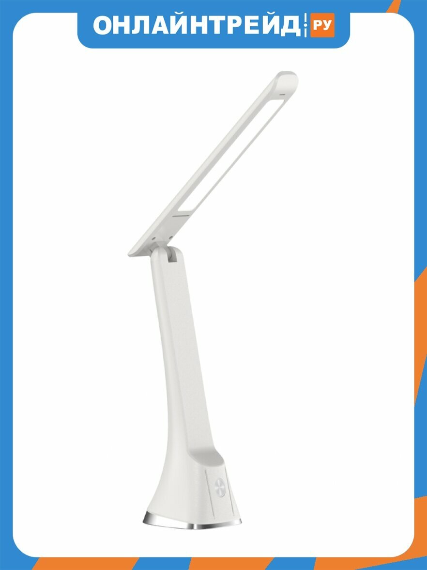 Настольная лампа Ultraflash UF-733 C01 белый LED, 8 Вт, 3 уровня яркости)