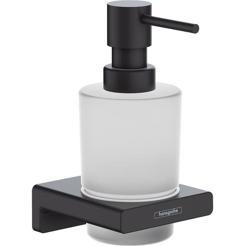 Дозатор для жидкого мыла Hansgrohe AddStoris 41745670 Черный матовый