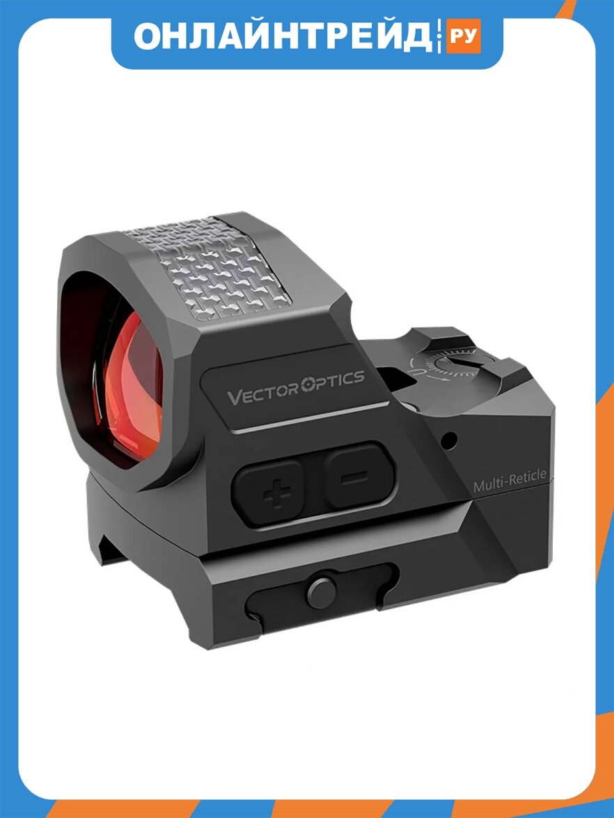 Коллиматор Vector Optics Frenzy-X 1x19x26 GenII Solar, открытого типа, MRS, красная, 9+2NV, на Weaver, IPX7, 40г