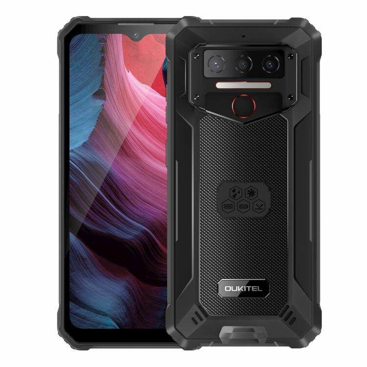 Защищенный телефон OUKITEL WP23 Plus, 10600 мАч, 4 ГБ ОЗУ, 128 ГБ ПЗУ, 6,52-дюймовый дисплей.