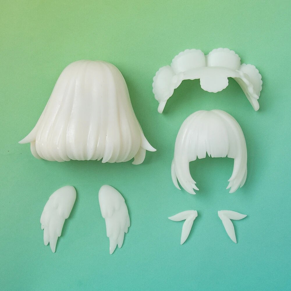 XiDonDon Light Shadow Series 1/8 BJD кукла-сюрприз Белый, Only hair-F