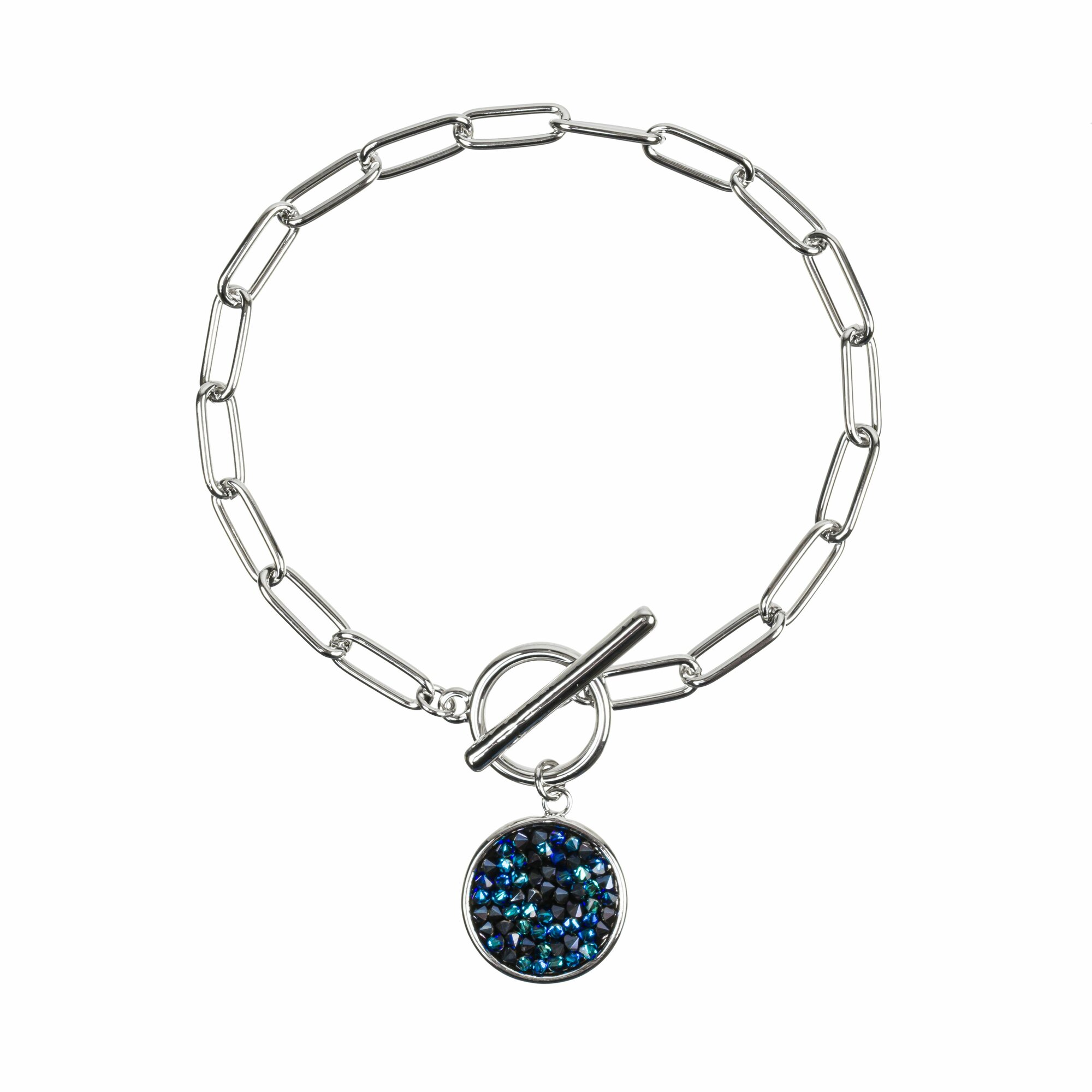 Браслет, хрусталь, кристалл, стразы, кристаллы Swarovski