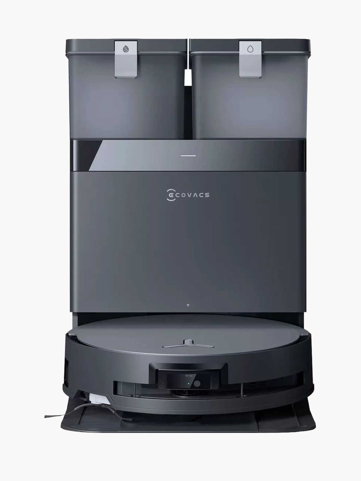 Робот-пылесос ECOVACS DEEBOT T50 PRO OMNI, 15000 Па, 6400 мАч, черный