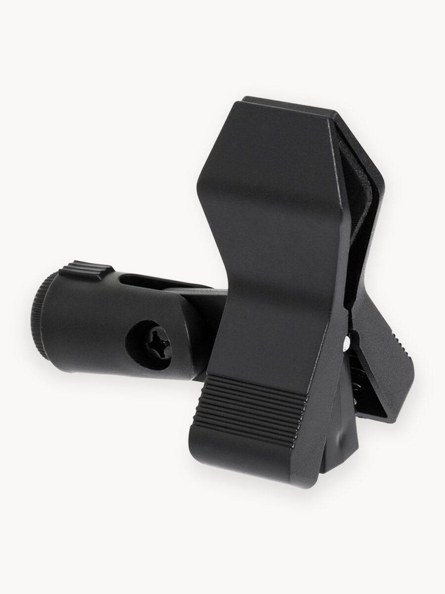 Держатель для микрофона на микрофонную стойку Music Life прищепка