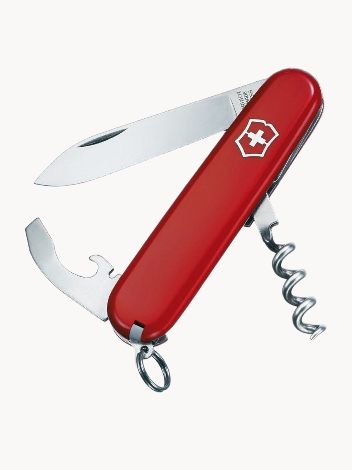 Нож перочинный Victorinox Waiter (0.3303) 84 мм, 9 функций, красный , картонная коробка