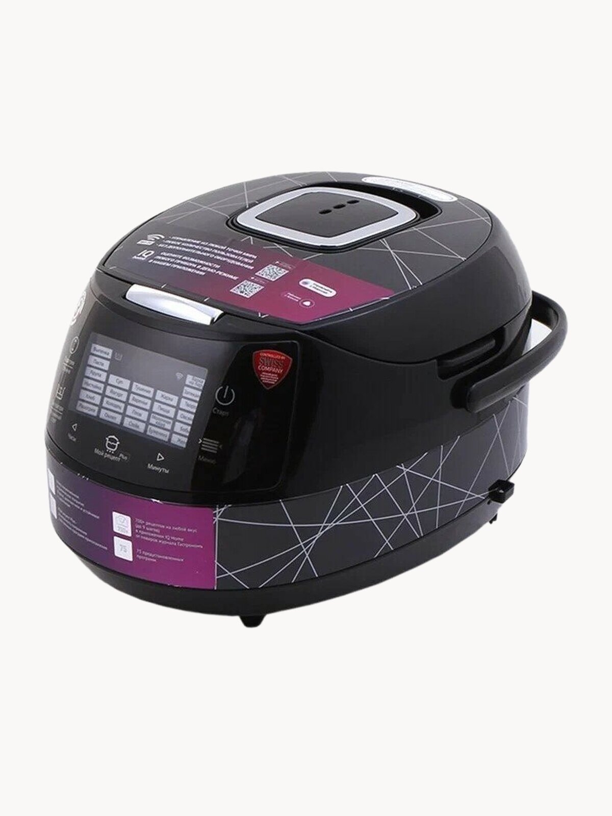 Мультиварка POLARIS "PMC 5017", инновационный тип, WI FI, IQ HOME, BLACK