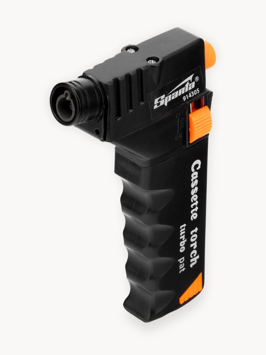 Газовая горелка с пьезоэлементом Sparta Турбо, 110 мм, кассетная 914305