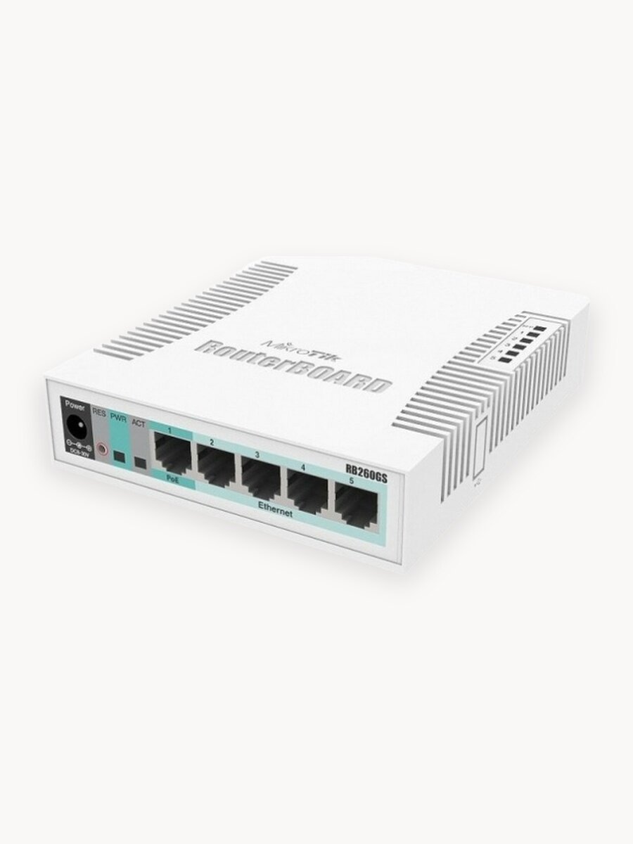 Коммутатор Mikrotik CSS106-5G-1S