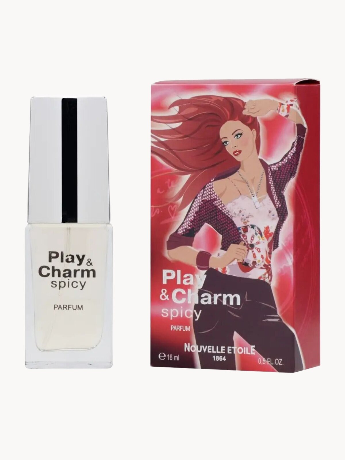 Новая Заря "Играй и очаровывай. spicy"/ "Play end Charm", духи женские, 16 мл в футляре