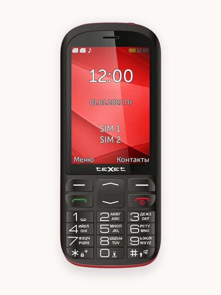 Кнопочный телефон teXet TM-B409