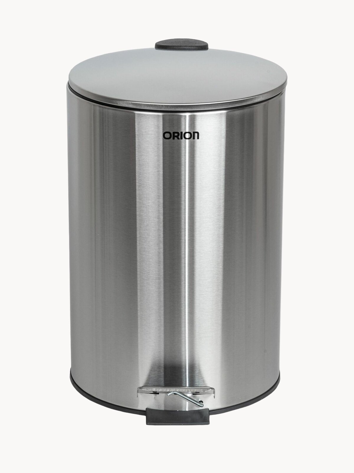 Ведро для мусора ORION 410120 с педалью и внутренним пластиковым ведром, антискользящее основание, 12 л