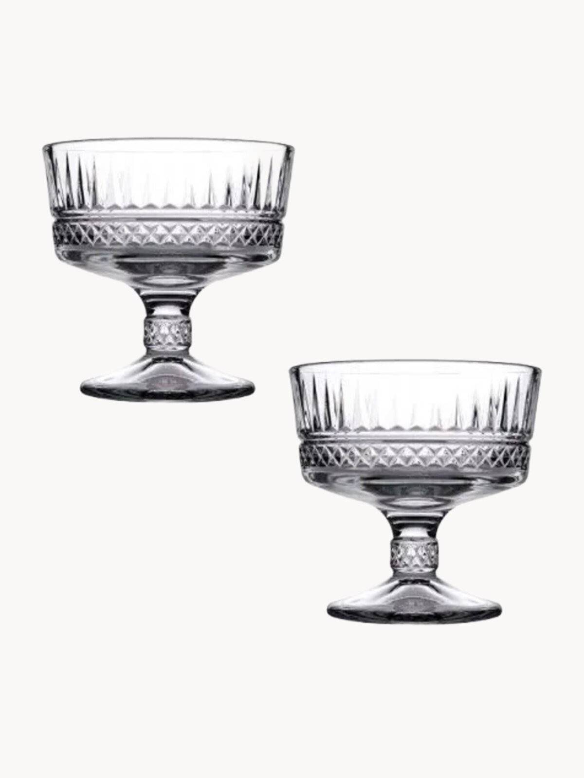 Набор креманок, салатников Элизия 2 шт, 250мл