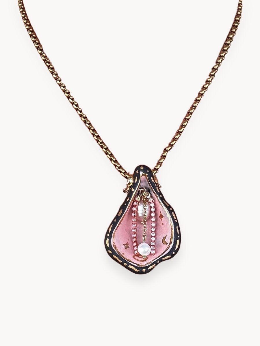 Бусы, жемчуг барочный