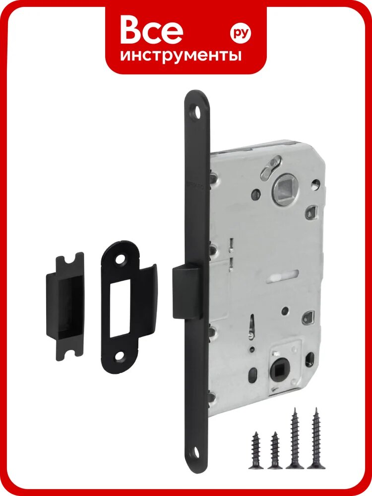 Защелка FUARO PLASTP96WC-50 (P96WC-50) BL черный 41771