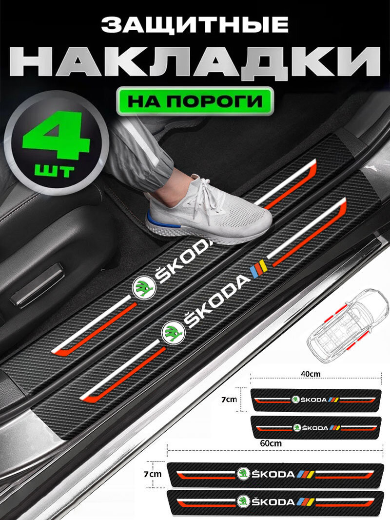 Нашивки на отделке автомобилей, 4 части