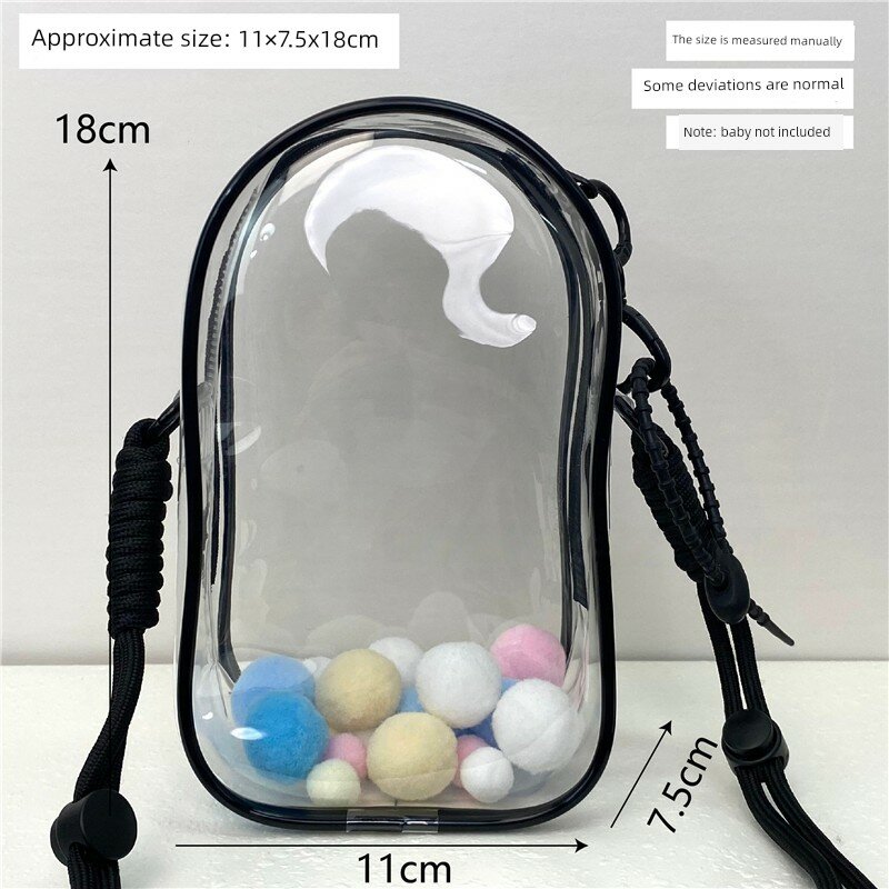 Сумка-чехол Miniso Yoyo Star Collaboration для хранения и переноски кукол 18 см, хлопковый защитный чехол для кукол.