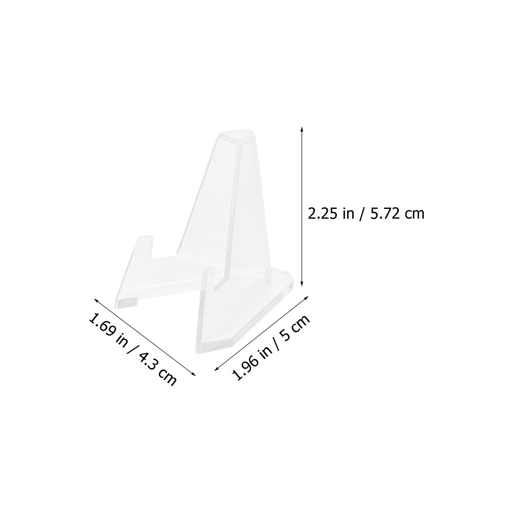 Стойка Для Карточек И Фотографий Из Акрила 26 Штук Размер 5.72X5.00X4.30Cm